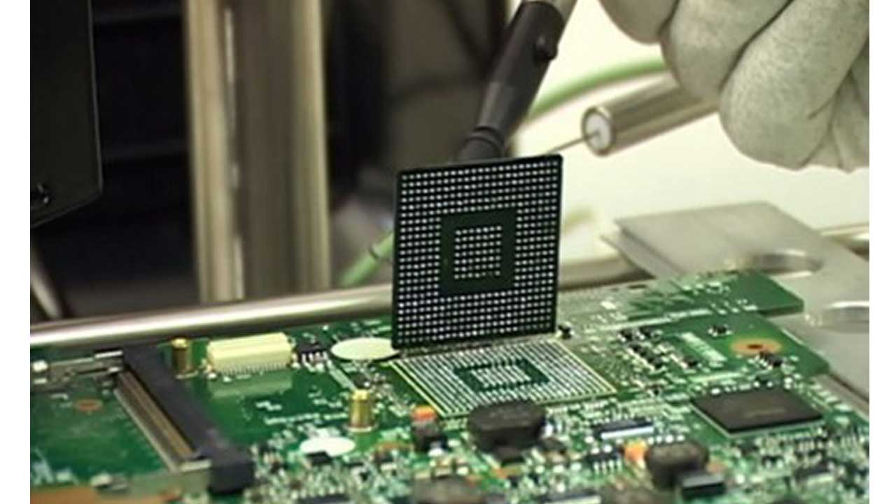 آی سی های BGA و BGY که عموما در برد های موبایل استفاده میشوند