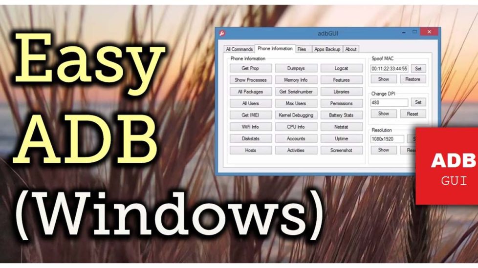 اعمال دستورات ADB با برنامه ADB GUI - کوک موبایل